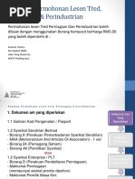 Borang Permohonan Lesen PBT (MPKJ) | PDF