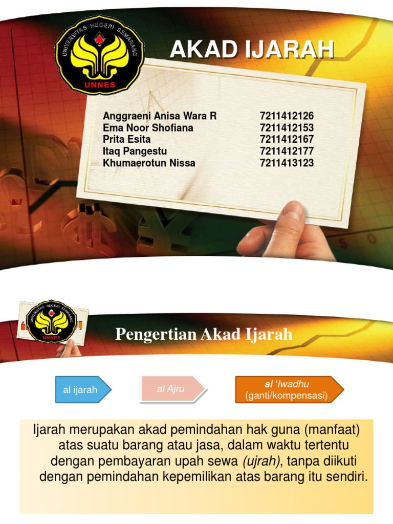 Akad Ijarah PDF | PDF