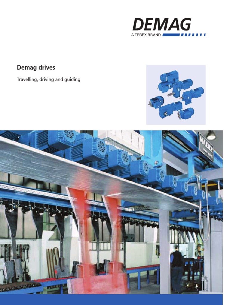 Demag Gear Drives | PDF | Transmission (Mechanics) | Electric Motor