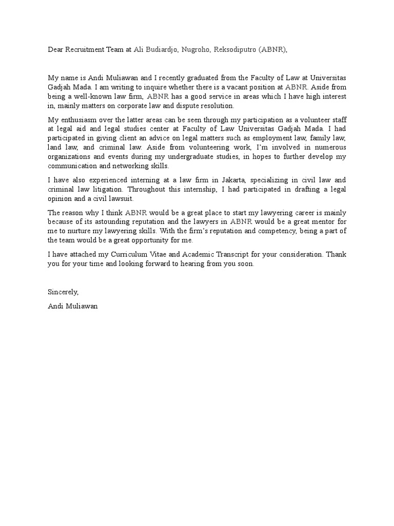 Application For ABNR | PDF