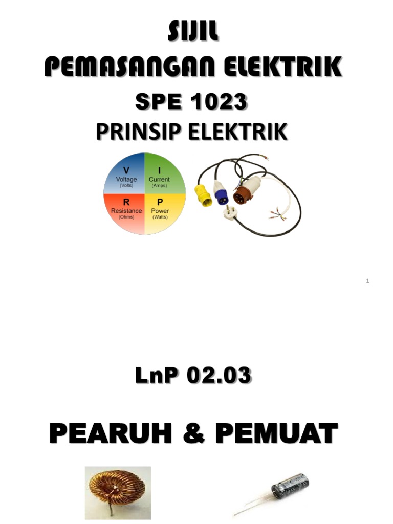 Prinsip dan Jenis Pearuh & Pemuat | PDF