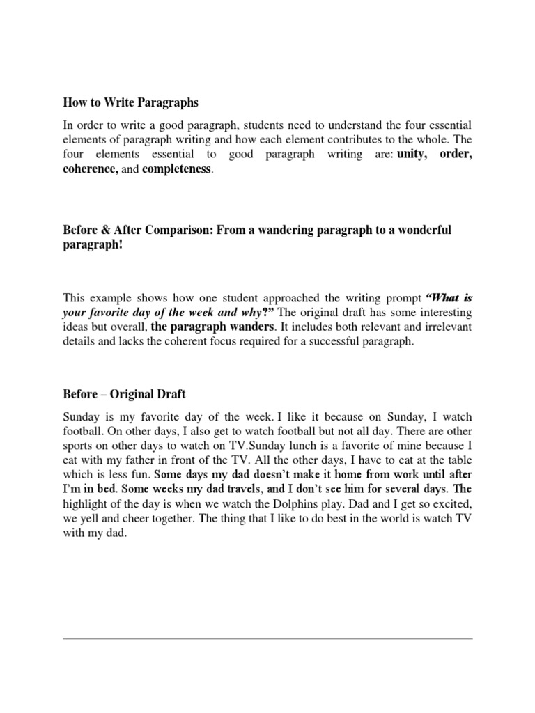 Paragraph Writing | PDF | Paragraph | Essays