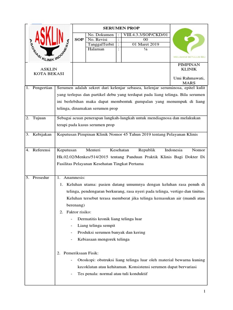 136.serumen Prop | PDF | Kesehatan Holistik