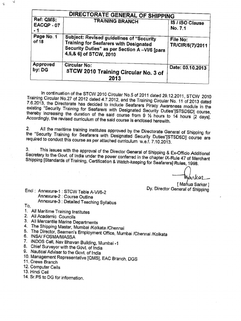 STS Guidelines & Syllabus PDF | PDF