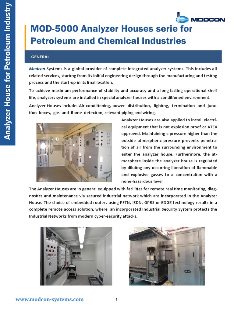 MOD 5000 Analyzer House | PDF | Virtual Private Network | Door