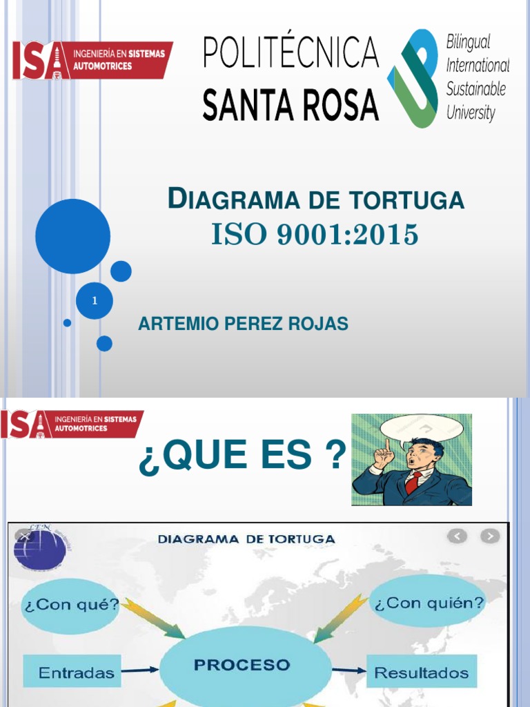 Diagrama de Tortuga ISO 9001 | Descargar gratis PDF | Planificación | Cognición