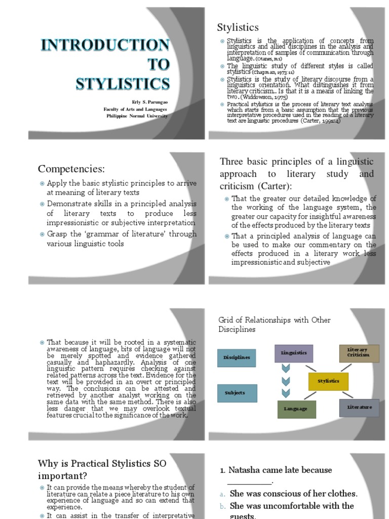 Practical Stylistics and Linguistic Analysis | PDF | Linguistics ...