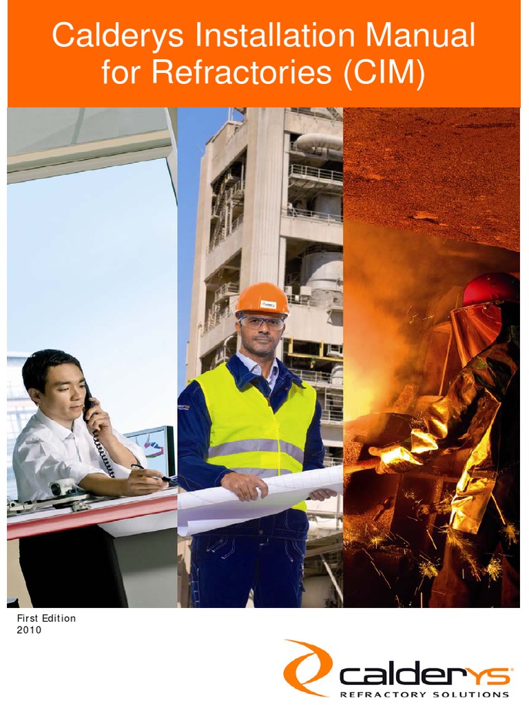 Calderys Installation Manual | PDF | Refractory | Thermal Expansion
