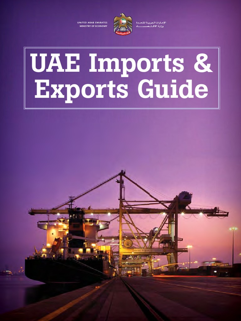 UAE Imports and Exports Guide PDF | Download Free PDF | Cargo | Customs