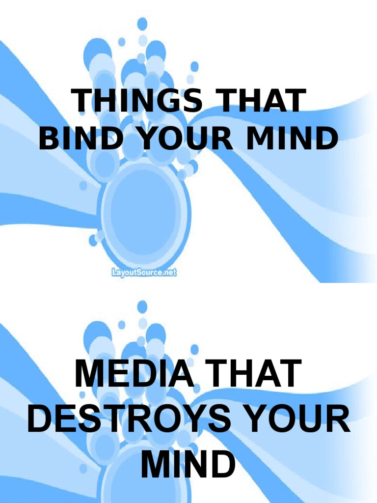 Things That Bind Your Mind | PDF