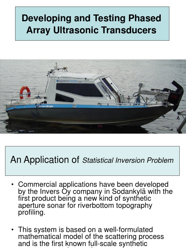 Phased Array Ultrasonic Transducers | PDF | Sonar | Piezoelectricity