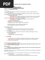 Explicit Teaching Lesson Plan in English | PDF | Verb | Lesson Plan