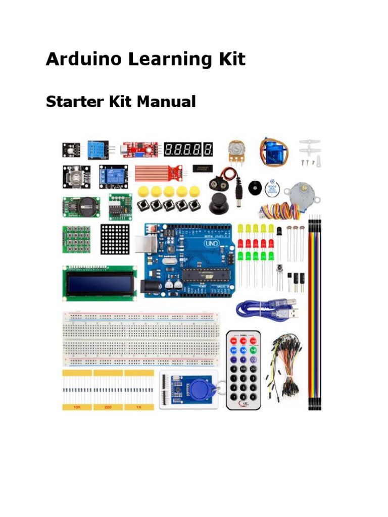 Arduino Learning Kit Manual PDF | PDF | Relay | Arduino