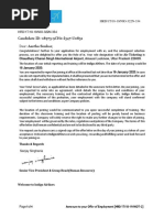 Appointment Letter Format | PDF | Employment | Government