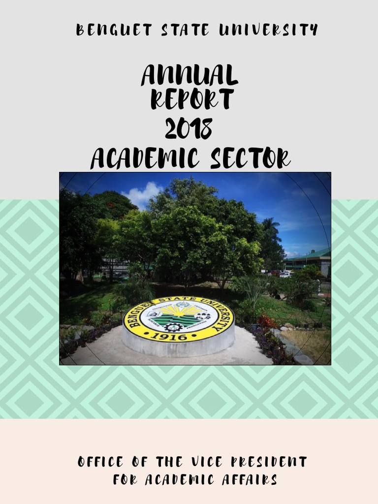 2018 Academic Sector Annual Report PDF | PDF | Bachelor's Degree ...