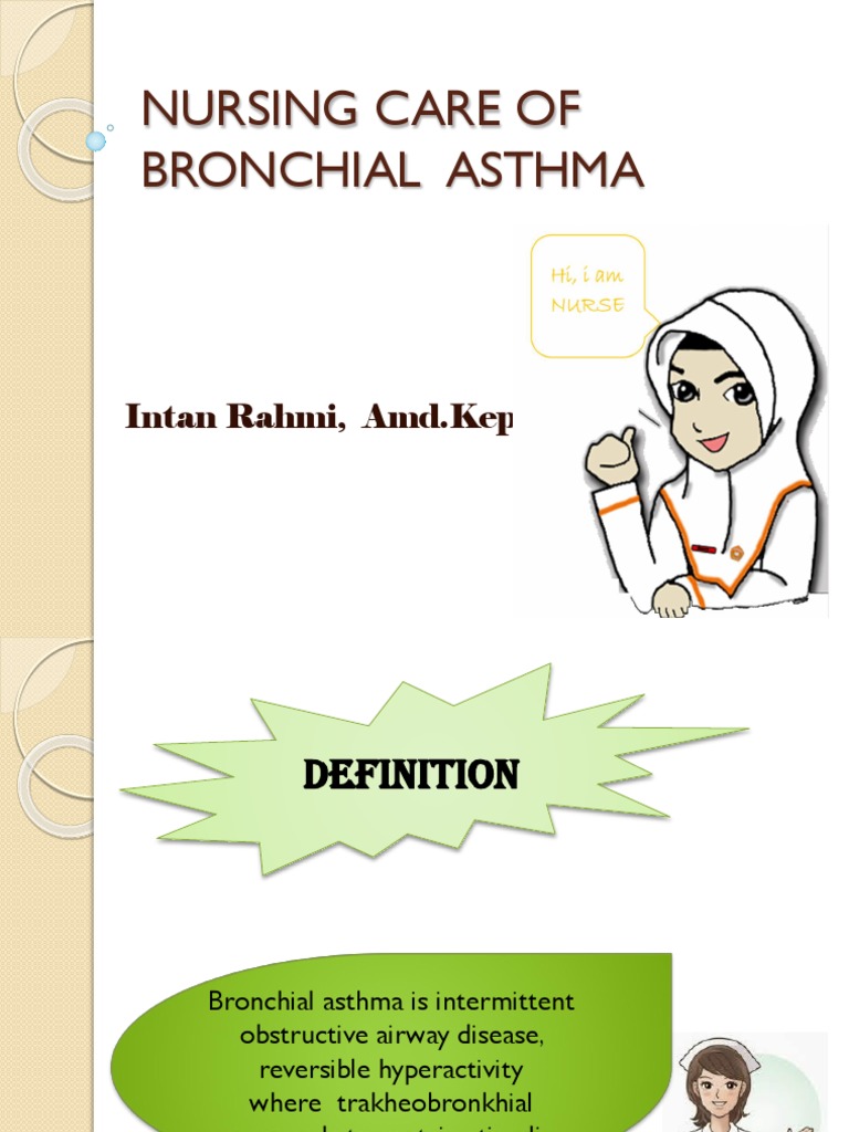 Nursing Management of Bronchial Asthma | PDF | Asthma | Respiratory Tract