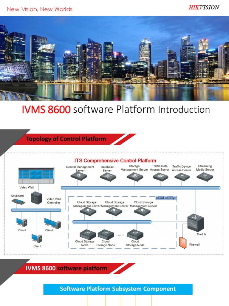 IVMS 8600 Platform Software Introduction | PDF | Traffic | Surveillance