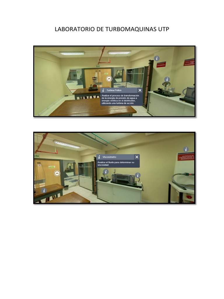 Laboratorio de Turbomaquinas Utp | PDF