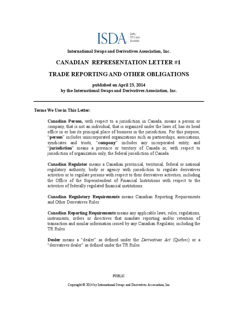 Canadian Representation Letter March23 English 2 | PDF | Provinces And ...