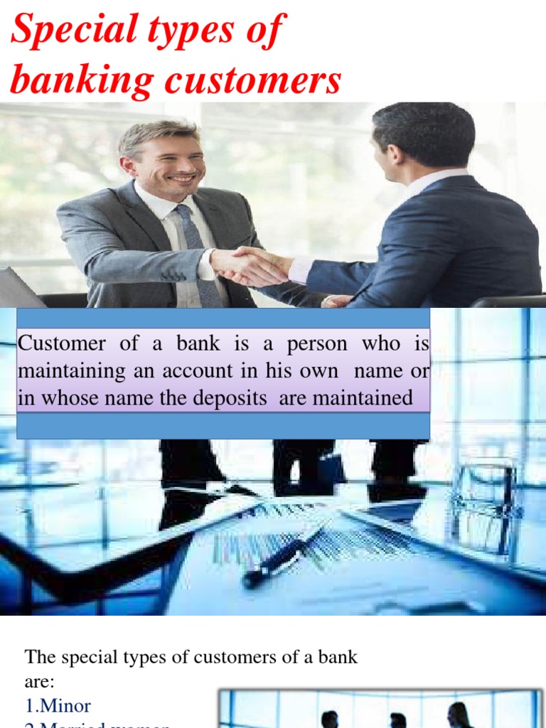 Special Bank Customers | PDF | Corporate Law | Banking