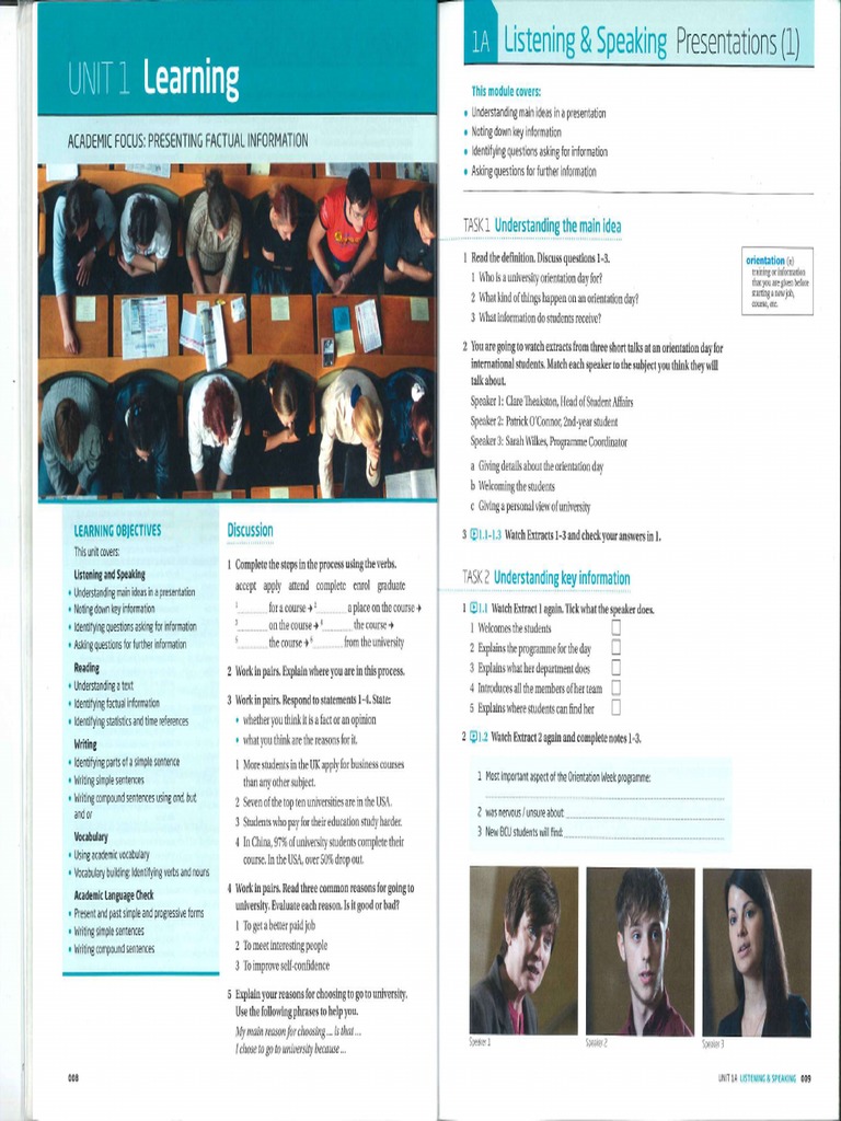 Oxford - EAP - UNIT 1 - Compressed | PDF