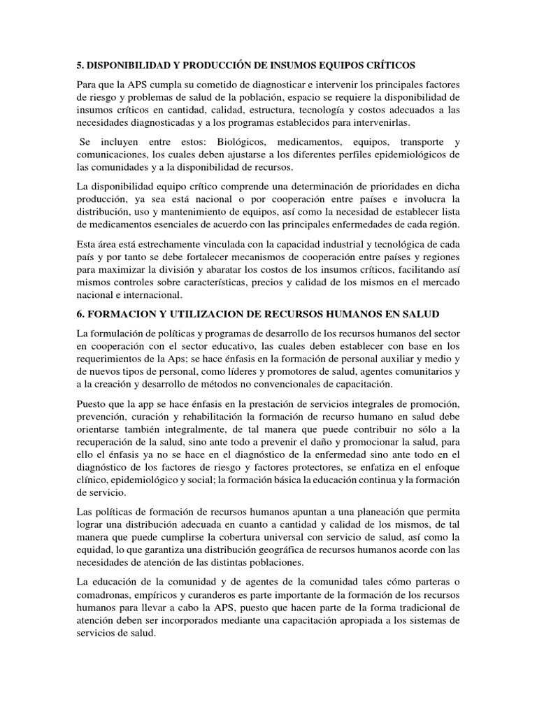 Componentes Aps 5,6 | PDF | Gestión de recursos humanos | Bienestar