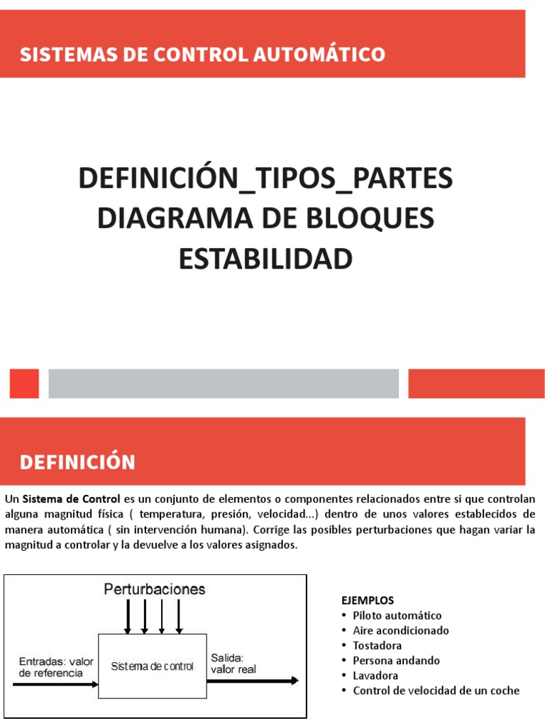 Sistemas de Control Automatico | PDF | Sistema de control | Ecuaciones