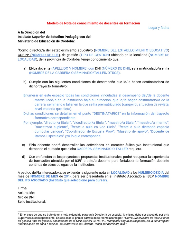 Modelo de Nota Aval | PDF | Maestros | Cognición