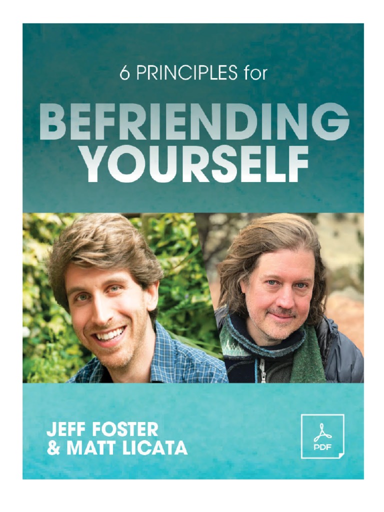 Jeff Foster | PDF | Feeling | Psychotherapy