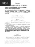 Ley 11653: Justicia Laboral en Buenos Aires | PDF | Demanda judicial ...