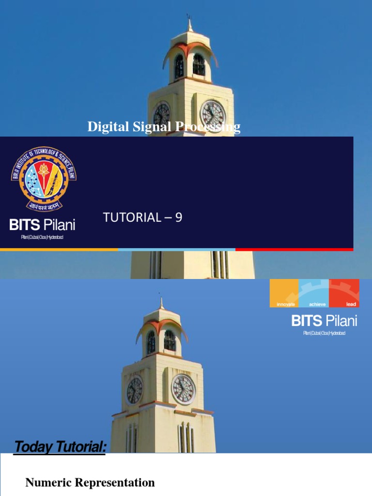 Tutorial Sheet 9 DSP Architectures | PDF | Sampling (Signal Processing) | Digital Signal Processing