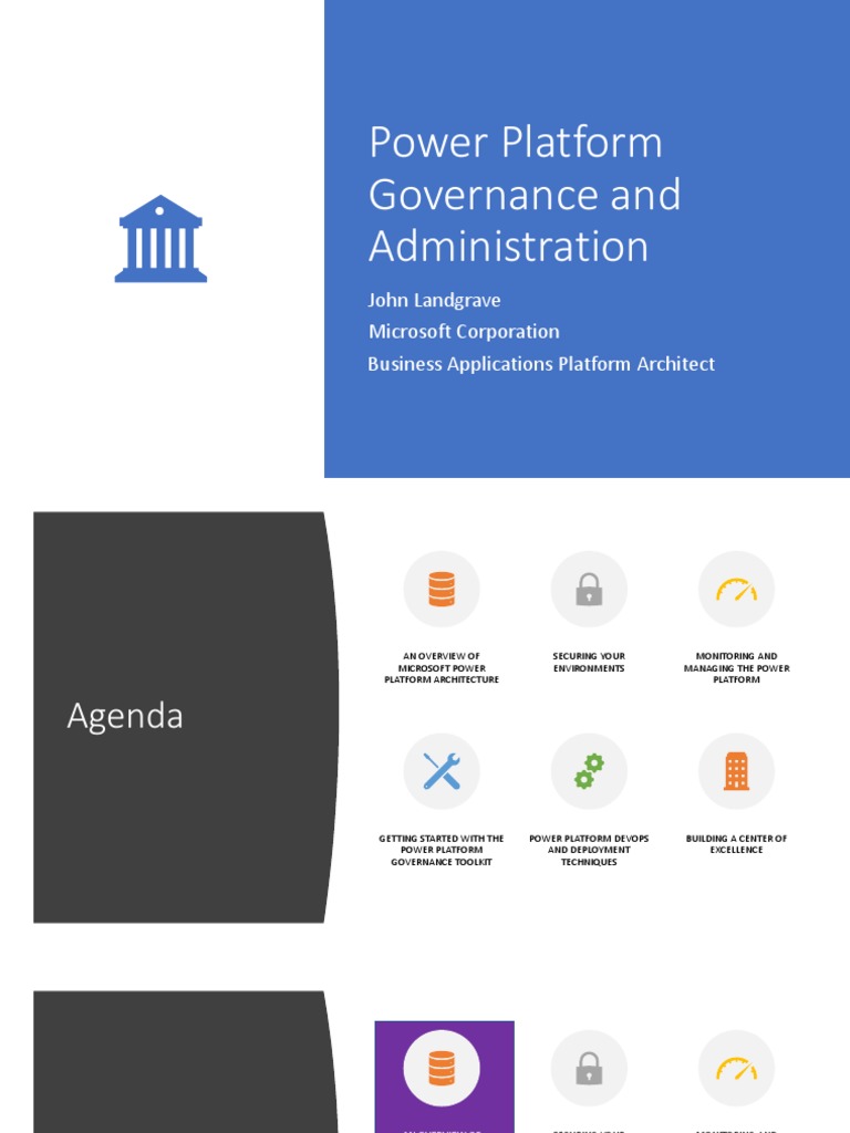 2019-05-22 Power Platform Governance and Administration | PDF | Share ...