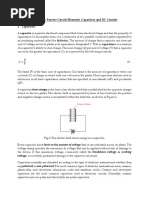 Module-2 (DC Transients) : Introduction of C and L RL Transient RC Transient RLC Transient | PDF