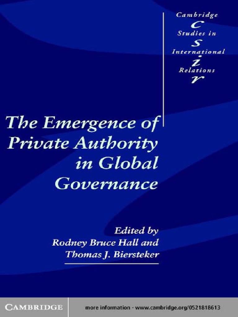 (Cambridge Studies in International Relations) Rodney Bruce Hall ...