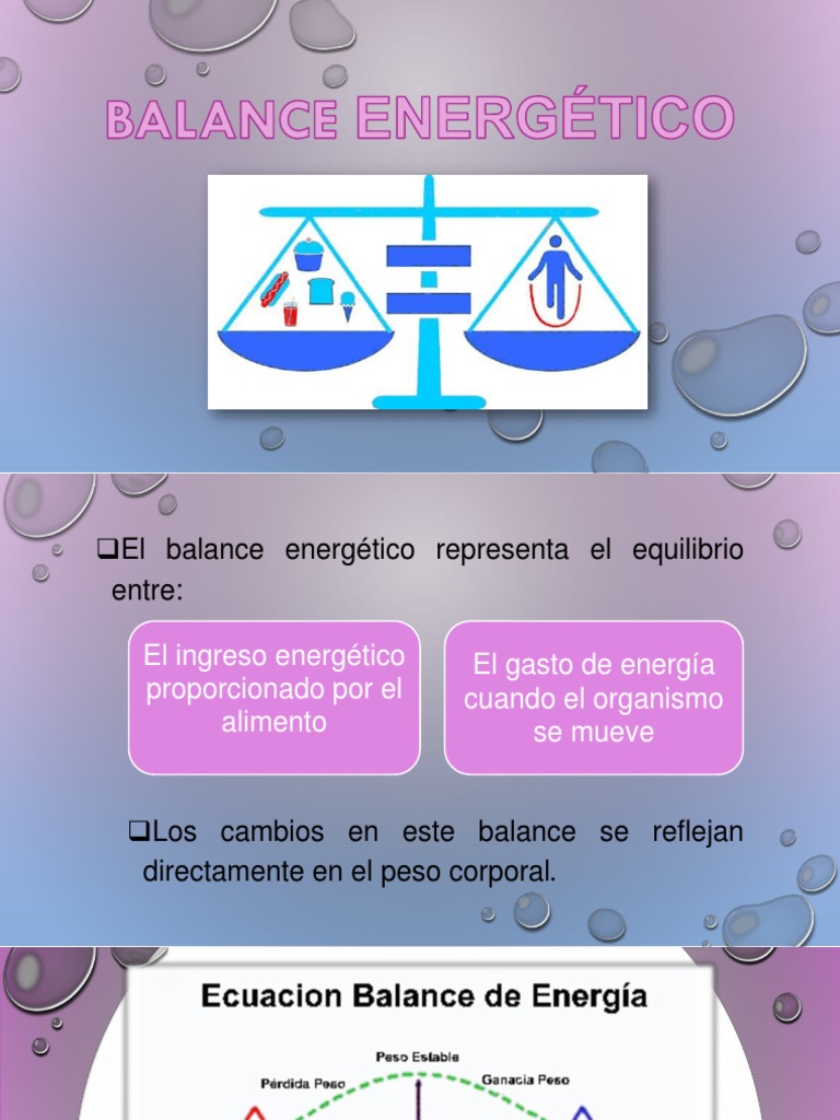 Balance Energético | PDF | Metabolismo | Organismos
