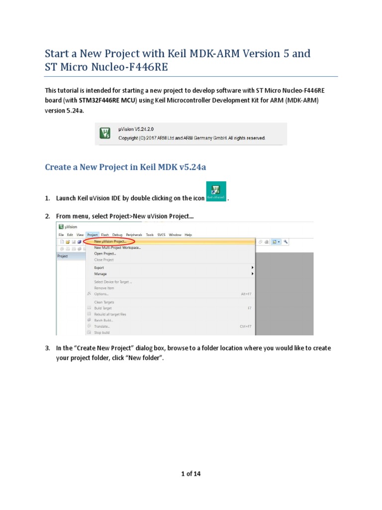 Keil v5 STM32F446 Project | PDF | Button (Computing) | Icon (Computing)