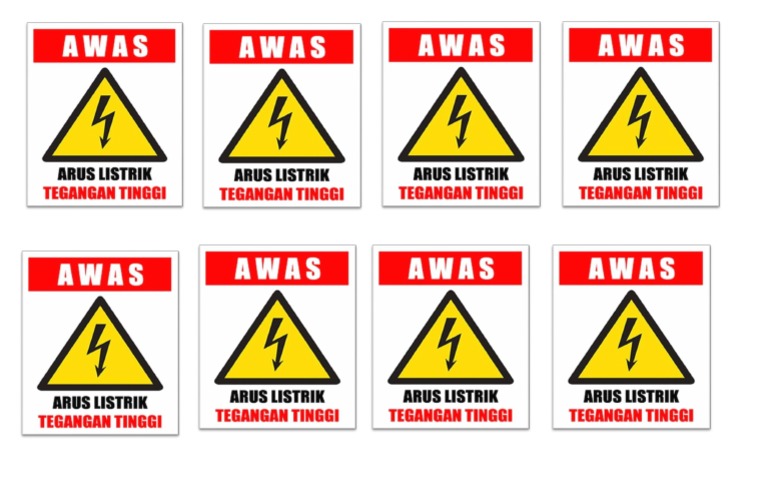 Stiker Listrik | PDF