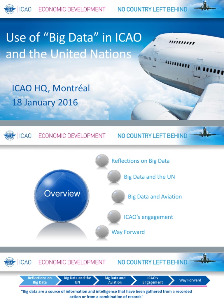Sai - ICAO | PDF | Official Statistics | Big Data