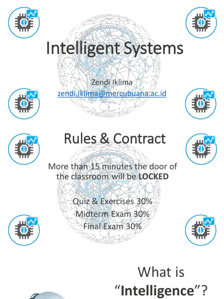 01 Introduction of Intelligent Systems | PDF | Artificial Intelligence ...