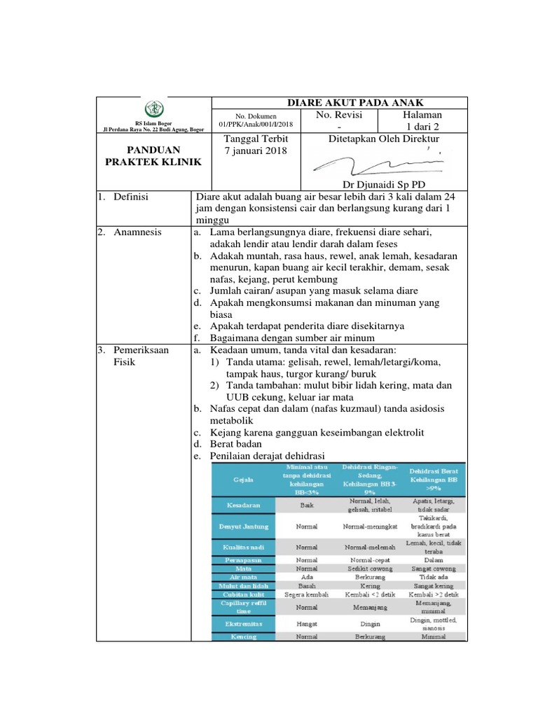 PPK Diare | PDF