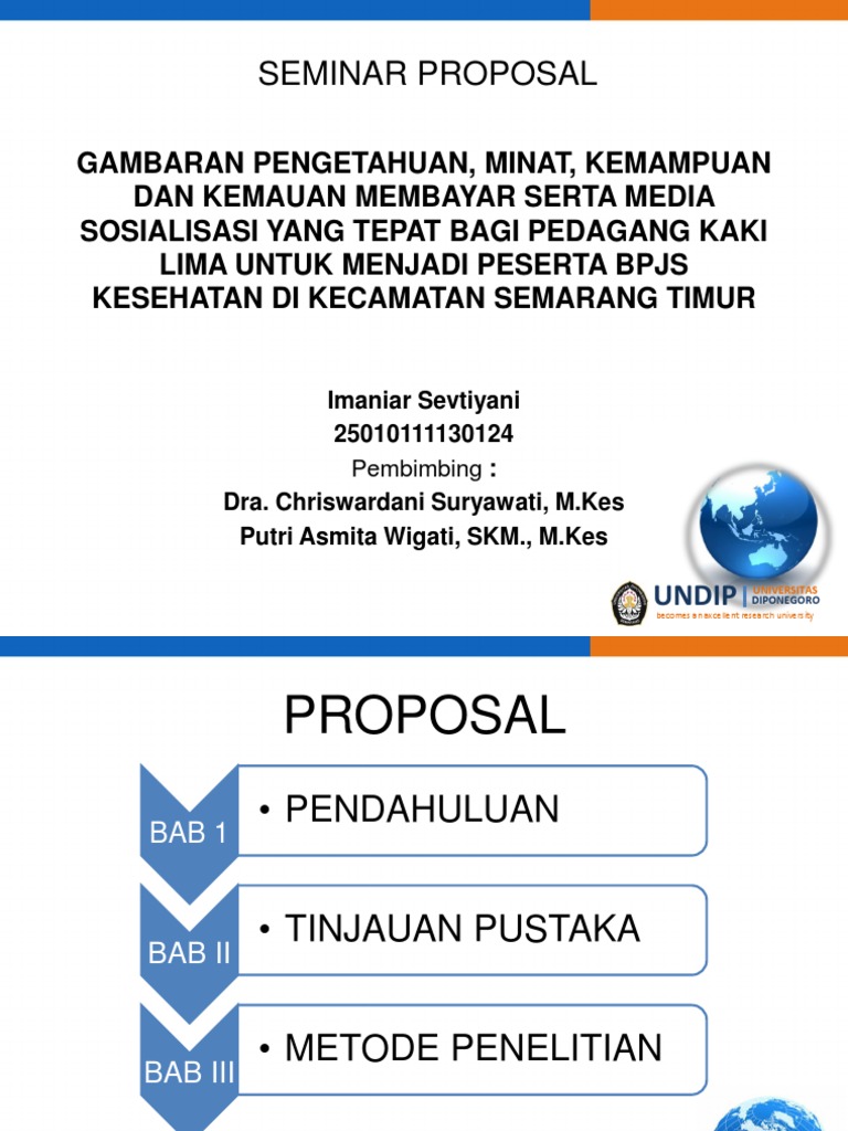 Bismillah PPT Sempro | PDF