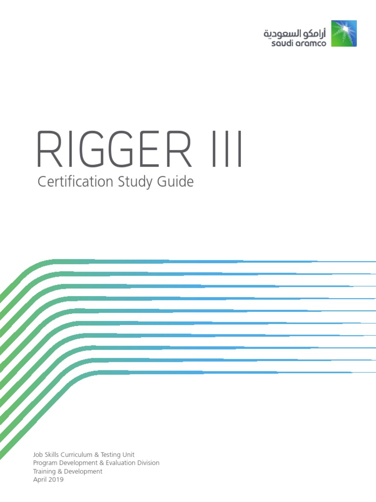 Rigger III Certification Study Guide 2019 | PDF | Crane (Machine ...