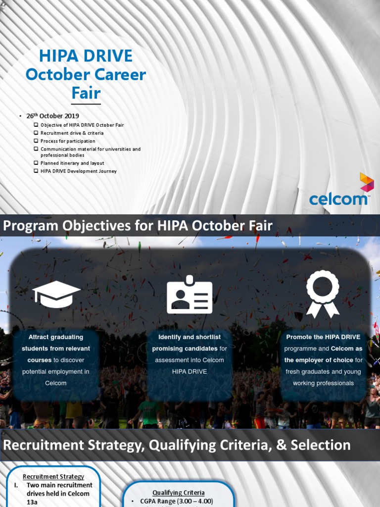 HIPA October Career Fair Event Invitation Brief (For Universities and ...