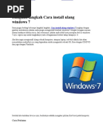 Tutorial Lengkap Cara Menginstall Windows 7 Dengan Flashdisk - Nesaba ...