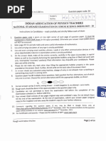 NSEJS 2022 Answer Key and Solutions | PDF