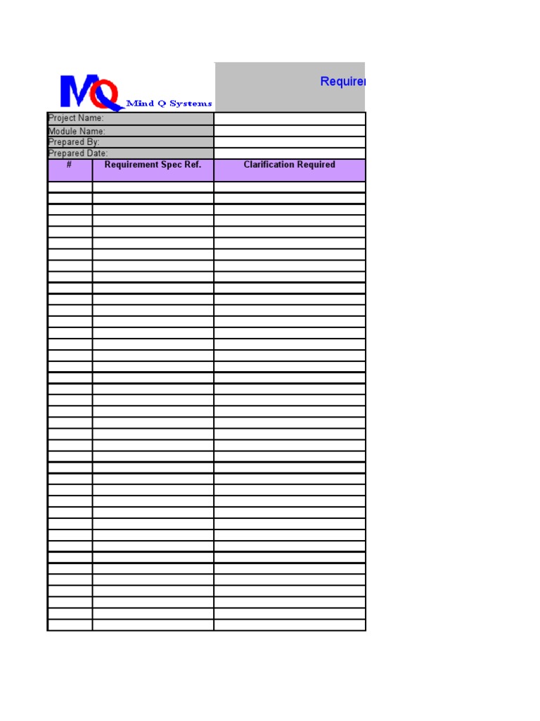 Requirement Clarification Overview | PDF