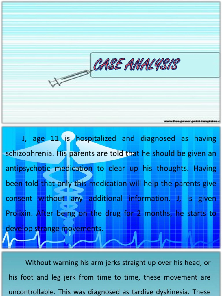 Case Study | PDF | Schizophrenia | Antipsychotic