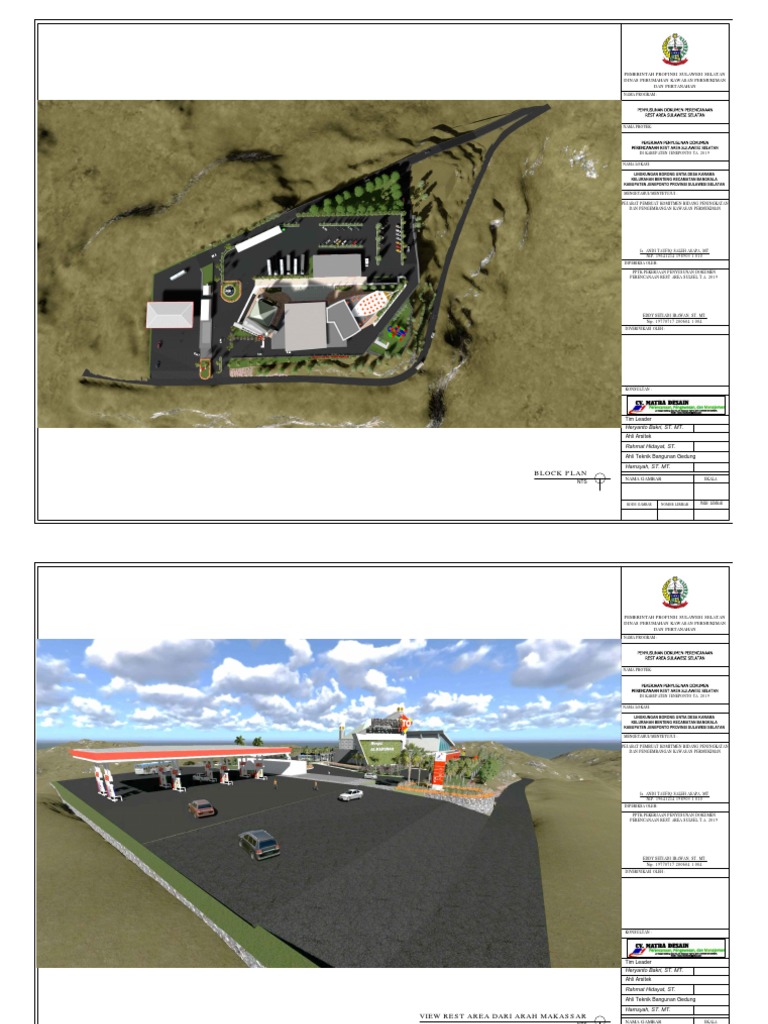 Rest Area Jeneponto | PDF