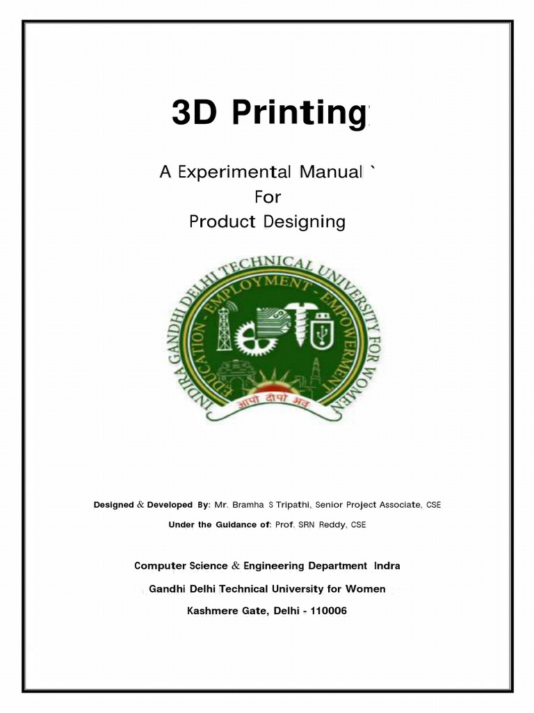 3D Printing | PDF | 3 D Printing | 3 D Modeling