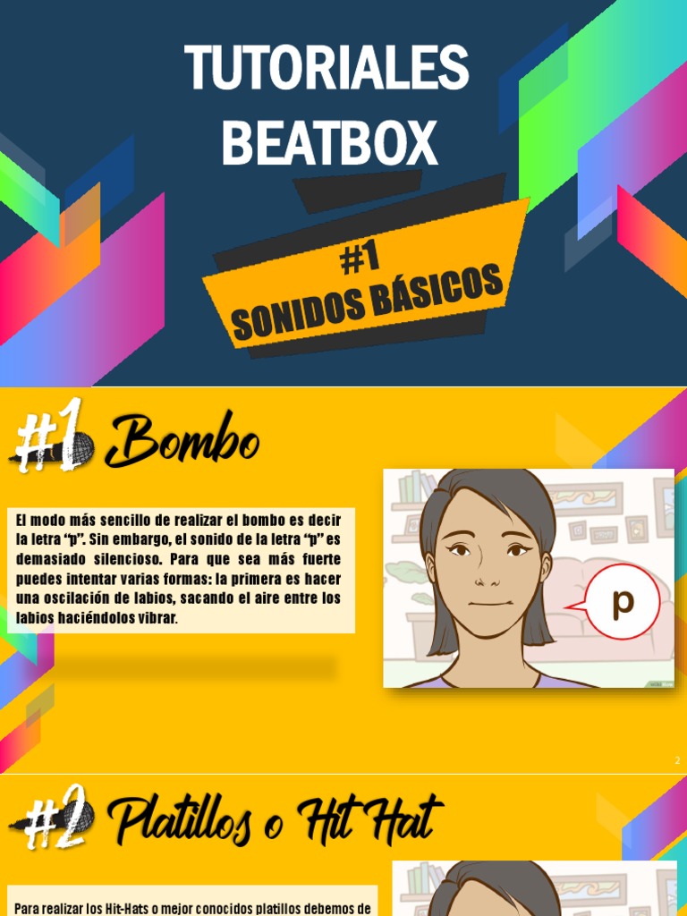 Tutorial Sonidos Básicos en El Beatbox | PDF